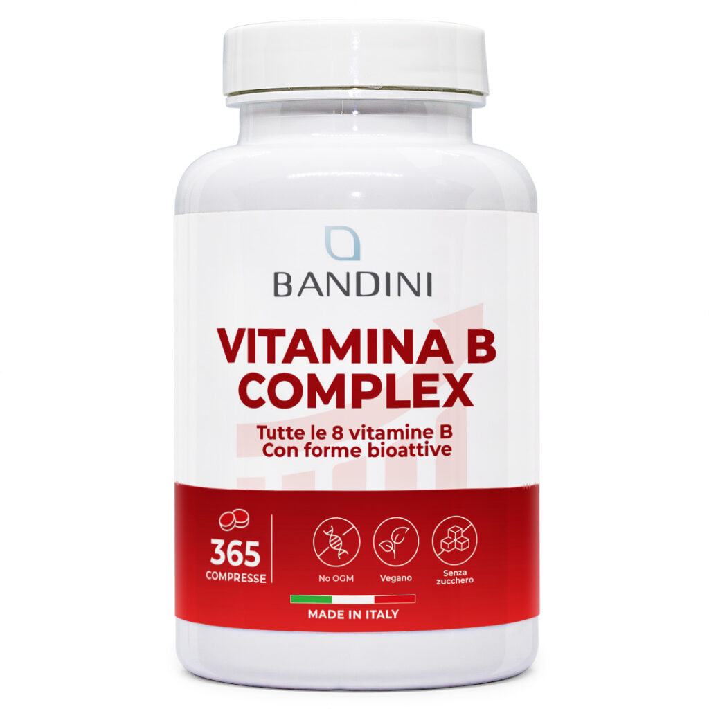 Complesso Vitamina B 365 compresse 100% vegano & No OGM