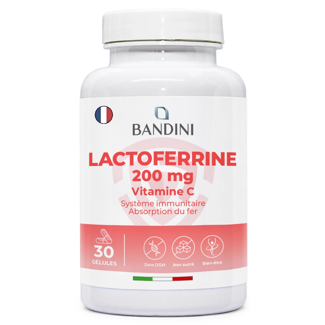 Lactoferrine 30 gélules | Métabolisme et Système immunitaire