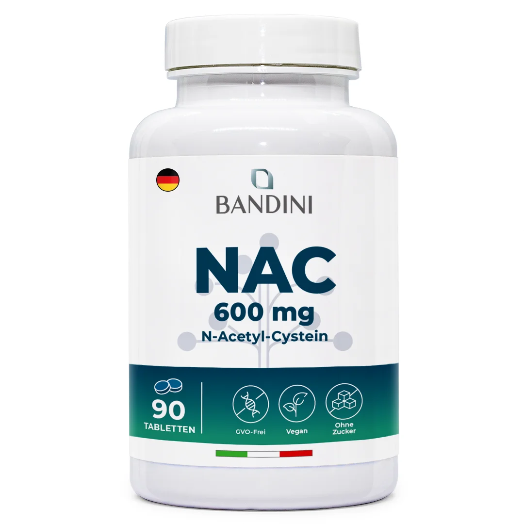 N-Acetylcystein (NAC) 600mg: Wirkung & Funktion im Körper