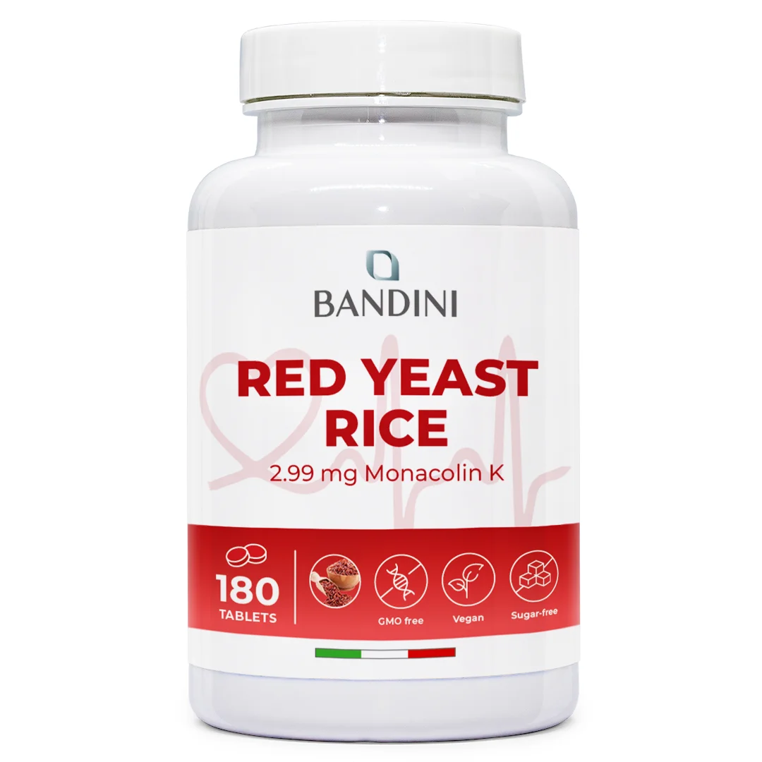 Fermented Red Rice 180 tablets helps reduce cholesterol