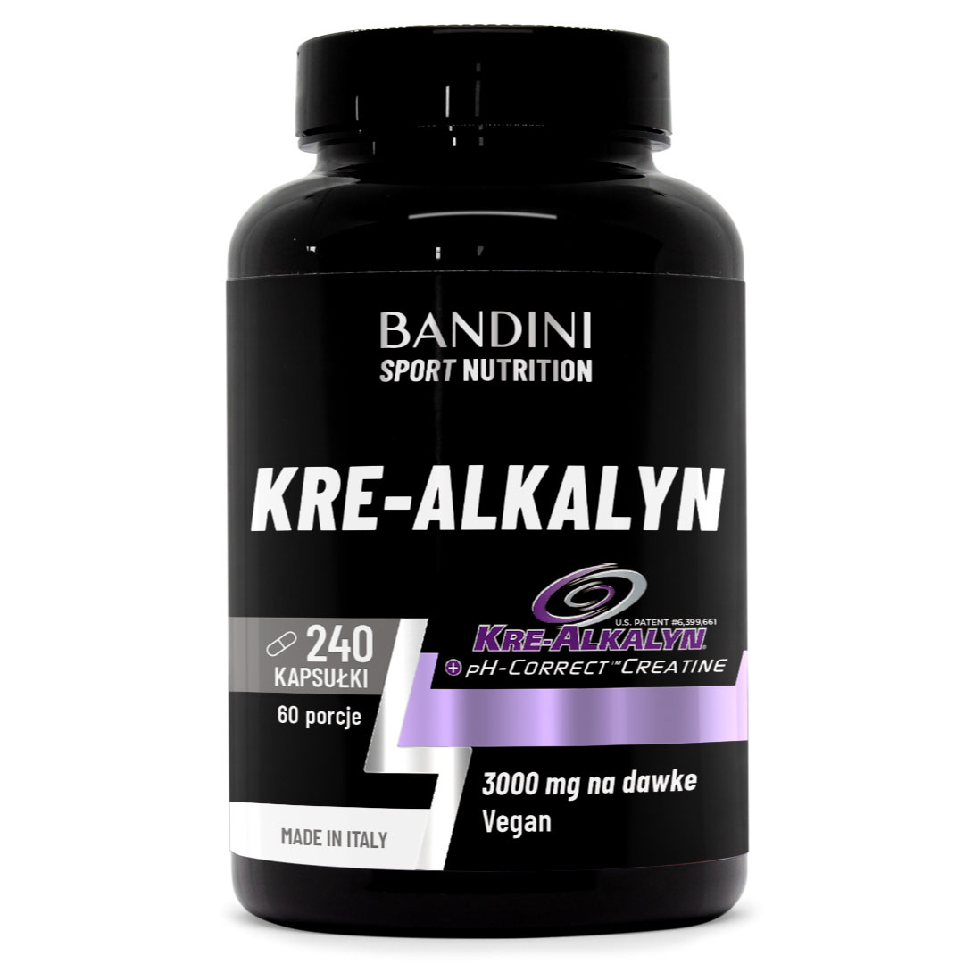 Kre-Alkalyn® - 240 Kapsułki - Bandini Sport Nutrition